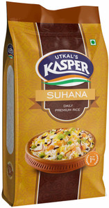Utkal's Kasper Suhana Basmati Rice (Long Grain, Steam) Price in India ...