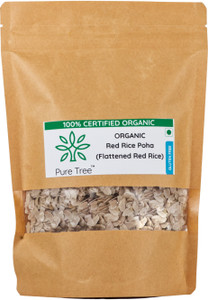 Pure Tree Organic Red Poha (Beaten Rice) Poha (Polished) Price in India ...