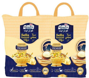 KUNZITE Sella Golden Basmati Rice,Biryani Rice Combo Pack of 5kg x 2 ...