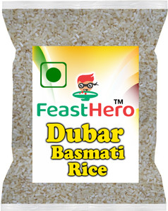Feasthero Super Dubar Full Grain Basmati Rice Tasty, Non-sticky & Rich ...
