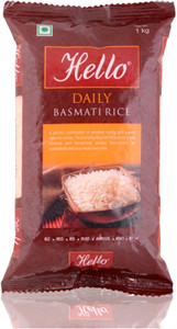 HELLO DAILY BASMATI RICE Basmati Rice (Full Grain, Polished) Price in ...