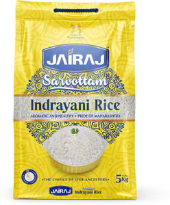 JairaJ Sarvottam Aromatic Indryani Rice (Medium Grain, Raw) Price in ...