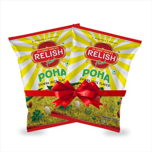 24 Carat Tunch Relish (Pack of 2) Poha (Medium Grain) Price in India ...