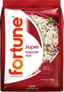FORTUNE Super Basmati Rice (Long Grain, Polished) Price in India - Buy ...
