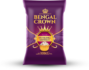 Bengal Crown Minikit Rice 10 kg Minikit Rice (Long Grain, Husking ...
