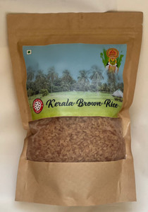 HOME OF SPICES Kerala Brown Rice (Medium Grain) | Red Rice 1Kg Brown ...