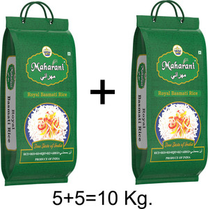 Maharani Royal Basmati Rice (10 Kg.) Basmati Rice (Full Grain ...