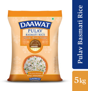 Daawat Pulav Basmati Rice (Long Grain) Price in India - Buy Daawat ...