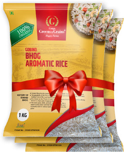 Gangagreens And Grains Gobind Bhog Aromatic Rice- 1KG | Jeera Basmati ...