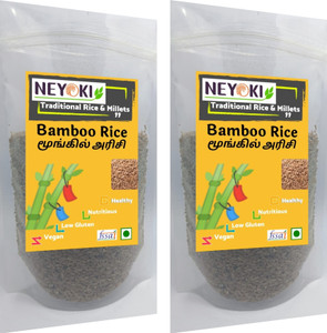 NEYOKI Bamboo Rice 1kg / Moongil Rice / mulayari Arisi / Brown Bamboo ...