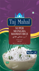 Taj Mahal Super Mongra Basmati Rice (Broken Grain, Steam) Price in ...