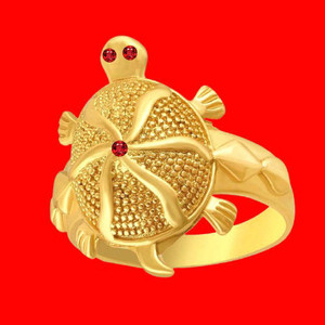 Dynamic Retail Global Tortoise Turtle Kachua Meru Ring for Men Women ...