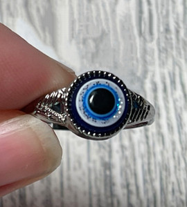 Sunshine Creations Beautiful & Stylish EVIL EYE Ring For Girls & Women ...