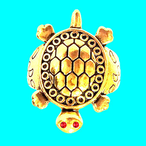 Dynamic Retail Global Tortoise Turtle Kachua Meru Ring for Men Women ...