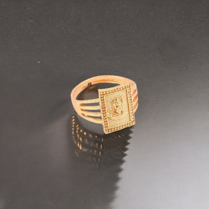 Wipool Gold plated Lord Shiva Mahadev ring for men and boys Alloy Gold ...