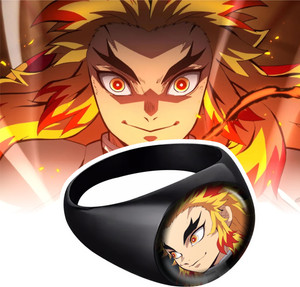 Classic Quirk Anime Demon Slayer Kyojuro Rengoku Flame Hashira Casual ...