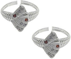 Sahiba Gems Sahiba Gems Designer Chutki / Bichhiya Sterling Silver ...