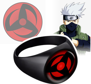 Tiny Tim Anime Naruto Obito Kamui Sharingan Ring Cosplay Merchandise ...