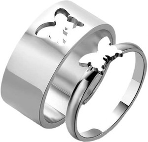 priyangkrita butter fly ring Stainless Steel Ring Set Price in India ...
