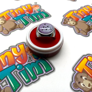 Tiny Tim Anime Naruto Rinnegan Eye Ring Sasuke Madara Nagato Cosplay ...