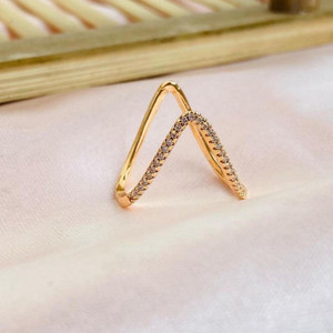 winika REVERSIBLE V - RING Stainless Steel Ring Price in India - Buy ...