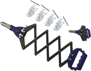 Inditrust Heavy duty Blue 32inch (800mm) Hand Rivet Gun with 40pc ...