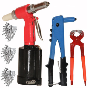 Digital Craft Pneumatic Riveter Machine,10"Inch Hand Riveter Plier,8 ...