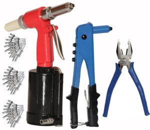 Digital Craft Pneumatic Riveter Machine,10"Inch Hand Riveter Plier,8 ...