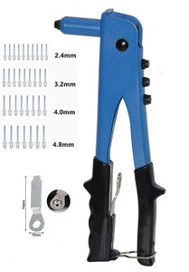 Digital Craft Rivet Gun Kit with 2.4mm/3.2mm/4.0mm/4.8mm 80 Pcs Rivets ...