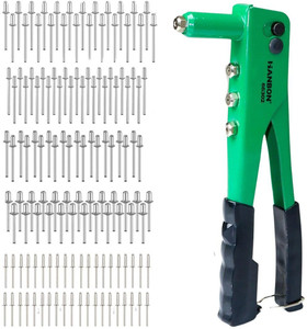 Homdum Non Slip 10" Rivet Gun and Rivets, Riveter Nail Gun, Pop Riveter ...