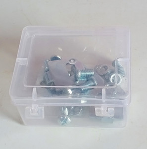 NR TRADERS Almirah Shelf Placement Clip Patti with Screw Set (4Set) (AH ...