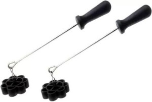 Flora and Co Non Stick Aluminium Rose Cookie Maker Mould Cookie Maker ...