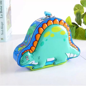 GAMLOID Top Price Dinosaur Piggy Bank Kids Themed Money Saving Tin Coin ...