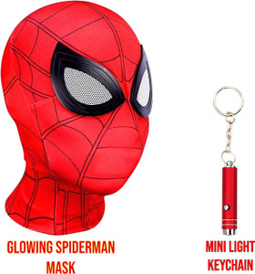 Wodec PREMIUM SPIDERMAN MASK COLLECTION-FREE SIZE-GLOW IN DARK RADIUM ...