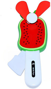 BEAUTYATH WatermlonDesign Kids Hand Fan|Hand Pressure Mini Fan|Fruit ...