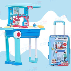 MM toys Premium Doctor Play Set Trolley Suitcase Gift For 3-10 Year Boy ...