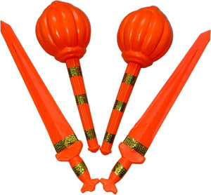 Prapti Mart Super Combo Hand Weapon Hanuman /Bheem Gada & Sword Toy for ...