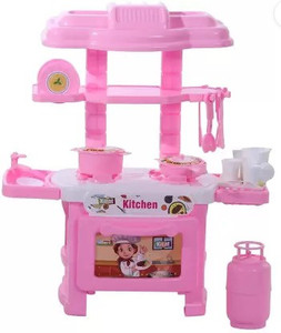 logic toys Little Chef Cooking Set for Kids Pink - Little Chef Cooking ...