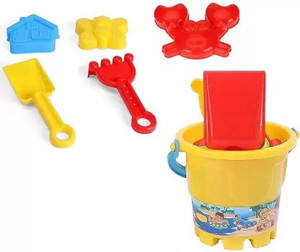 luzzo Beach Castle Water Tools Toys Sand Game - Kids Beach Toys - Beach ...