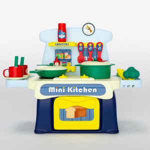 TechHark Little Chef Kids with Cooking Kitchen Set Play Toy - Little ...
