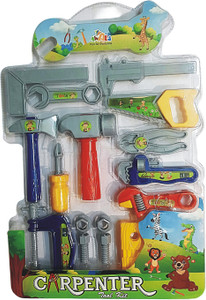 BKDT Marketing Mechanics Carpenter Tool Kit Toys for Kids - Pretend ...