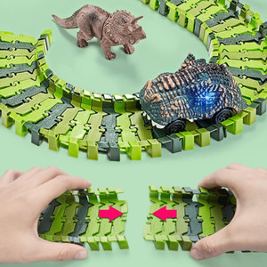 Veryke Dinosaur Track Set 110 Pieces - Dinosaur Track Set 110 Pieces ...