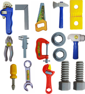 BKDT Marketing Mechanics Carpenter Tool Kit Toys for Kids - Pretend ...