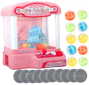 FIDDLERZ Doll Machine Toy Mini Claw Clip Grabber Kids Gift Claw Machine ...