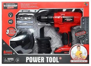 The Simplifiers Kids Drilling Machine Role Play Toy Set - Kids Drilling ...