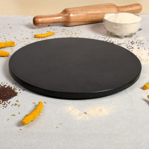 Modern Decor Emporium Marble Chakla Black (10 Inch) | Roti Maker ...
