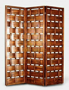 India wood mart Wooden Living Room Partition/Divider Room Separator ...