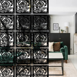 Olive Tree Engineered Wood Decorative Screen Partition Price in India ...