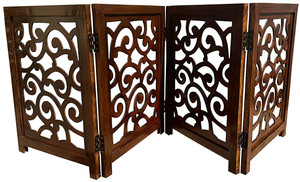 Ab enterprises Freestanding Fold-able Safety Gate for Child,Barricade ...