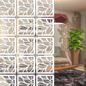 Olive Tree Engineered Wood Decorative Screen Partition Price in India ...